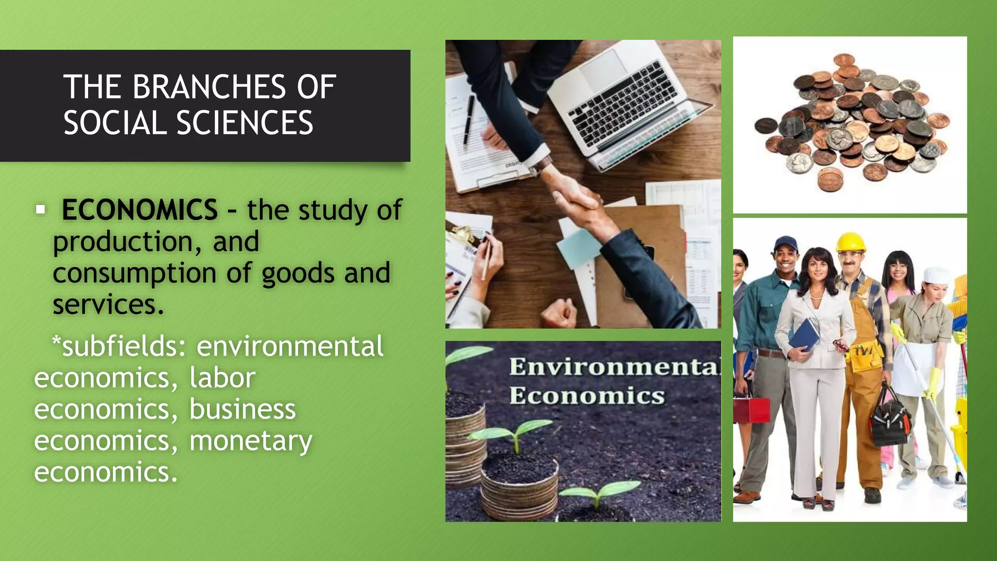 BRANCHES OF SOCIAL SCIENCE | PPTX