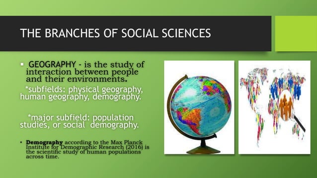 BRANCHES OF SOCIAL SCIENCE | PPTX