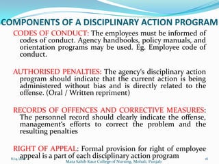 Discipline in nursing | PPTX