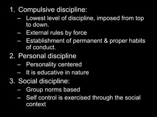 Discipline in nursing education | PDF