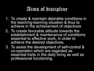 Discipline in nursing education | PDF