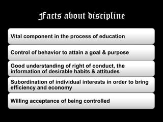 Discipline in nursing education | PDF