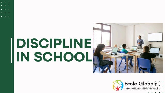 Discipline in school for the students .. | PDF | Professional School ...
