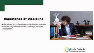 Discipline in school for the students .. | PDF