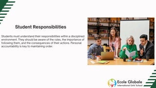 Discipline in school for the students .. | PDF