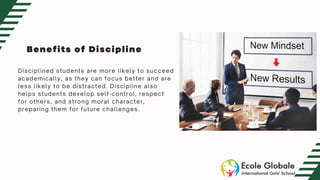 Discipline in school for the students .. | PDF