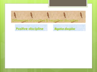 Discipline management | PPTX | Science