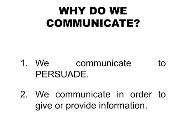 Discipline of communication | PPTX