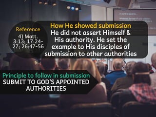 Church Sermon: Submission - Part 2 | PPTX
