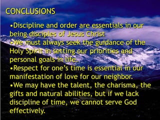 Discipline of Time.ppt