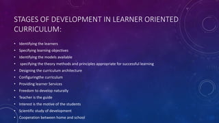 DISCIPLINE ORIENTED CURRICULUM | PPTX