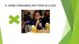 Discipline plan at the english class | PPTX