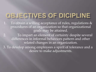 Discipline pptx | PPTX