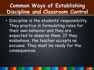 Discipline Techniques for Preschool Classroom | PPTX