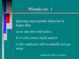 Discipline training OpCom May 201010.ppt