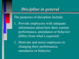 Discipline training OpCom May 201010.ppt