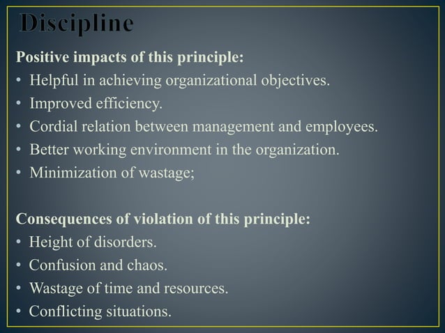 Discipline ; unity of command | PPTX | Soccer | Sports