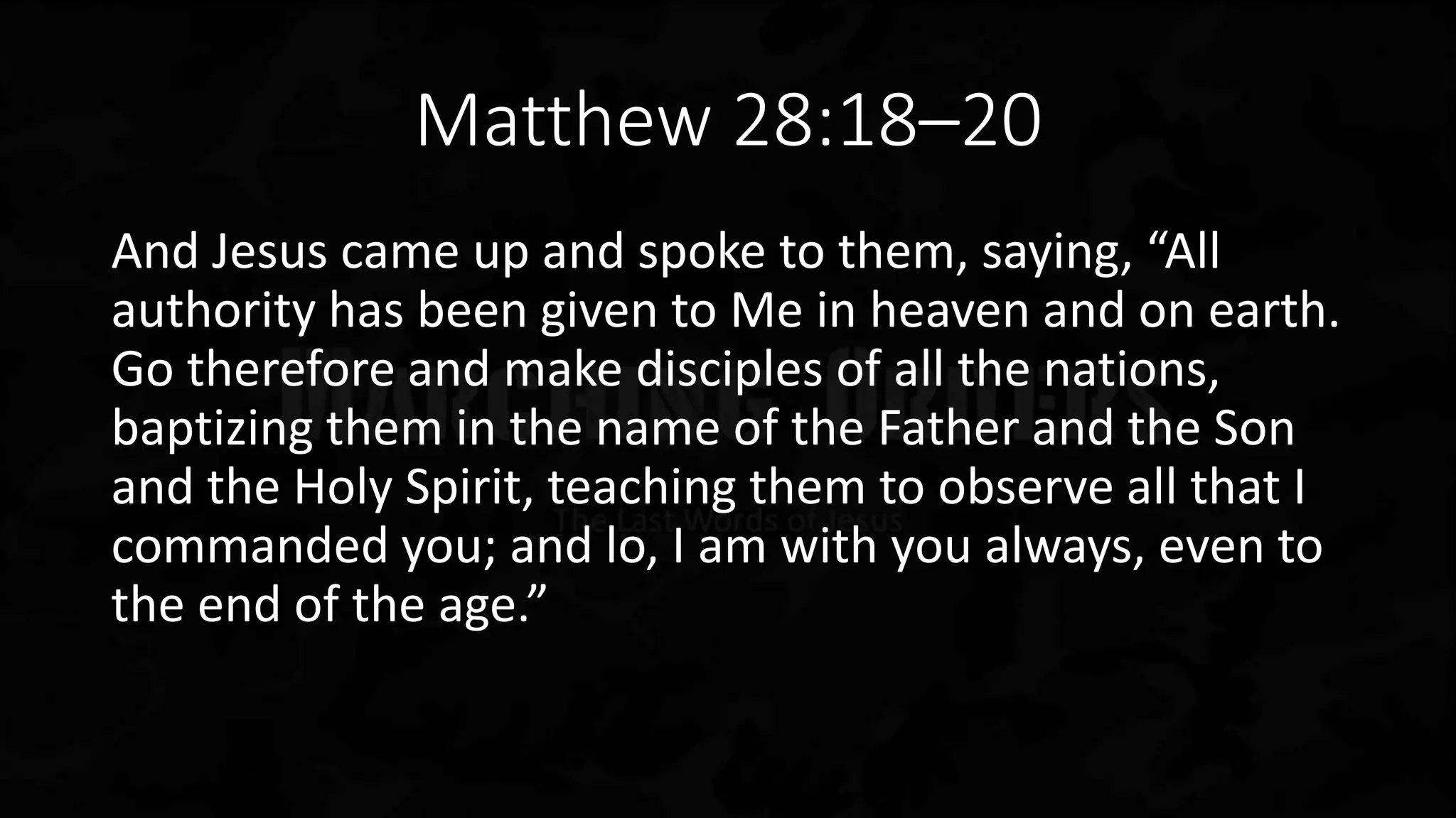 Discipleship's Design part 3 of Marching Orders | PPTX