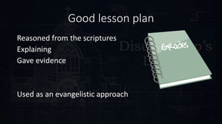 Discipleship's Design part 3 of Marching Orders | PPTX