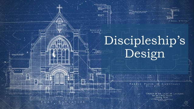 Discipleship's Design part 3 of Marching Orders | PPTX