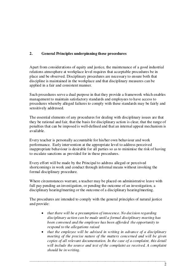 Disciplining teachers.com