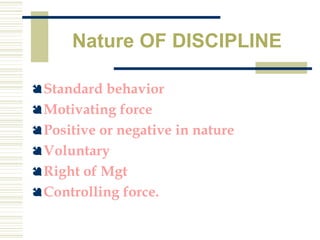Discipline | PPT