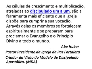 Discipulado um-a-um crescimento com qualidade | PPTX