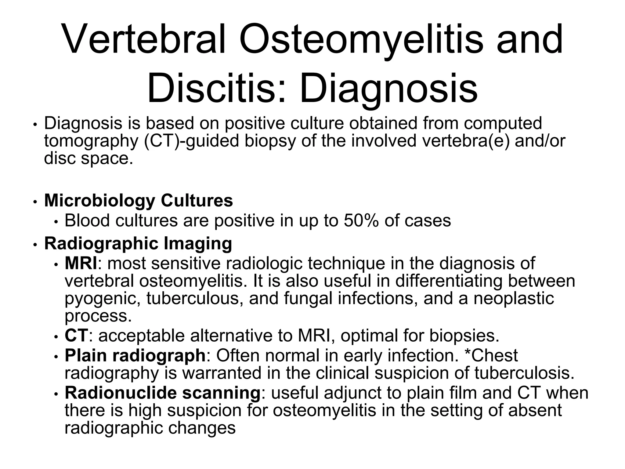 Discitis and osteomyelitis in Sickle cell disease | PPTX | Bone and Joint Conditions | Diseases ...
