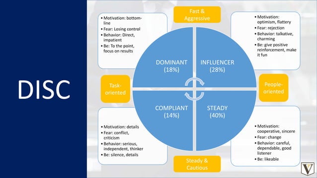 DISC Personality Assessment Tool by Khawaja Saud Masud, CEO Vector ...