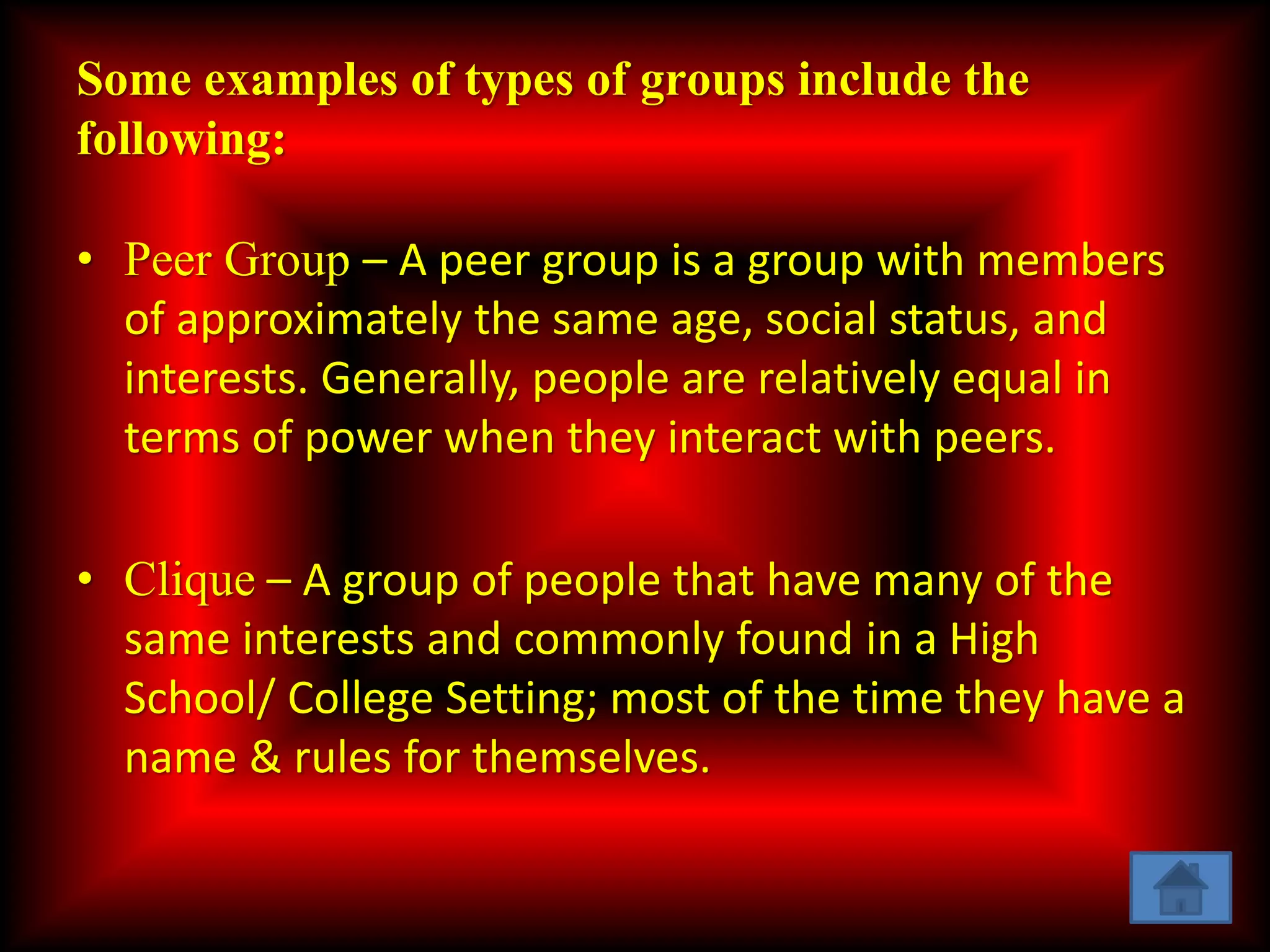 Different Kind of Group | PPTX