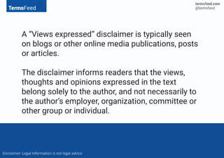 Disclaimer Examples | PDF