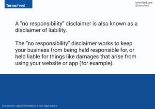 Disclaimer Examples | PDF