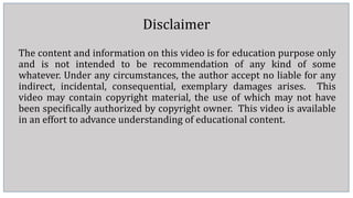 Disclaimer Page SK.pptx