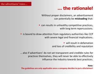 Tv Disclaimer Examples