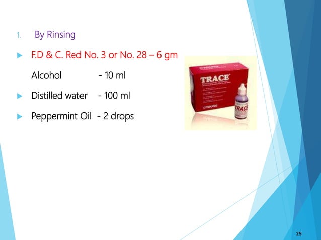 PLAQUE DISCLOSING AGENTS | PPTX