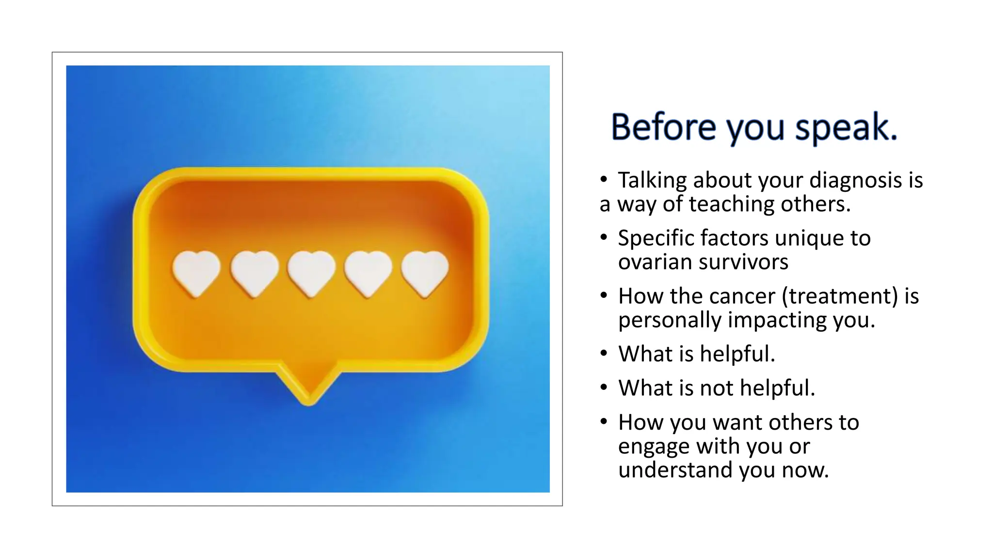 Let's Talk About It: To Disclose or Not to Disclose? | PPTX