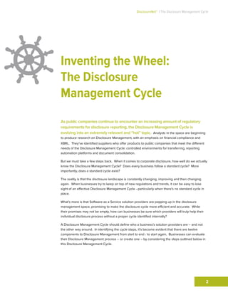 Disclosurenet Certent