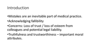 disclosure in medical errors.pptx