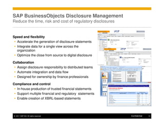SAP Disclosure Management by Tony Wright | PDF