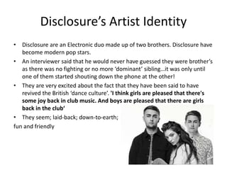Disclosure pres | PPT