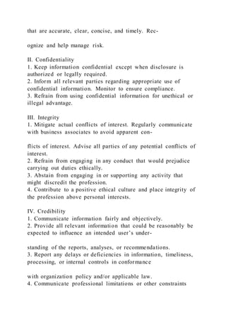 DISCLOSURE STRATEGY A CASE OF ETHICS IN FINANCIAL | DOCX