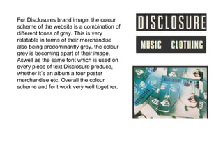 Disclosure’s website | PPT