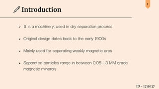 Disc magnetic separator | PPT