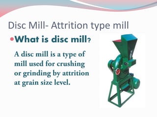 Disc mill | PDF