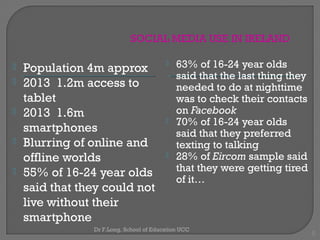 DisCo 2013: Fiachra Long - Digital Literacy and the Rhizomatic Learner ...
