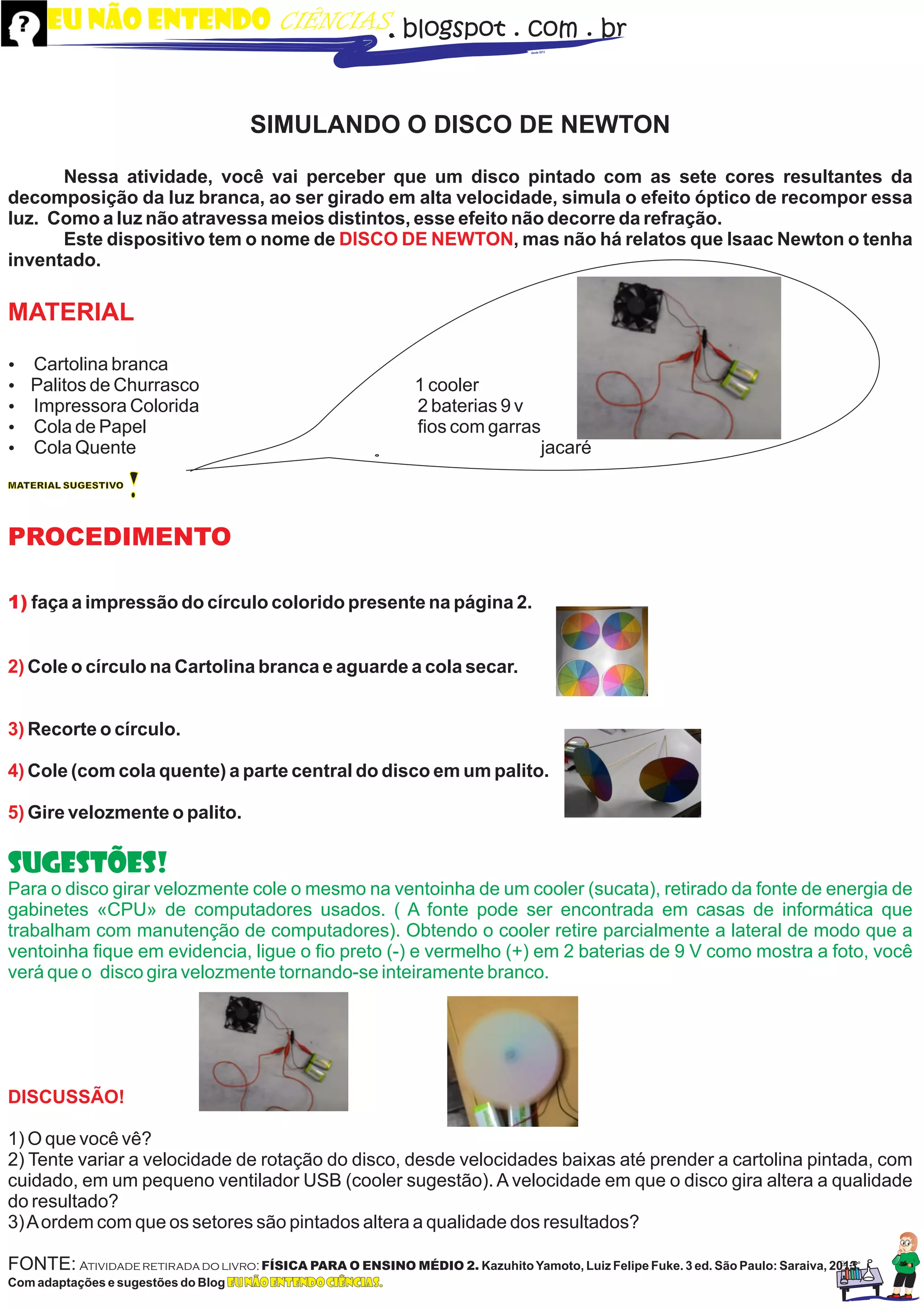 Disco de newton | PDF