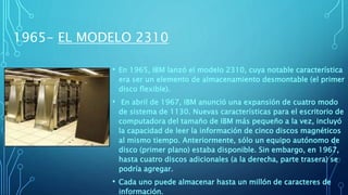 Componentes internos y evolucion del disco duro | PPTX