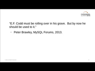 Escaping Disco Era Data Modeling | PPT