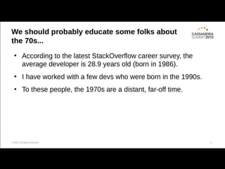 Escaping Disco Era Data Modeling | PPT