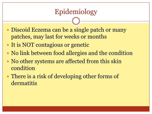 Discoid eczema | PPT